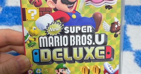 닌텐도스위치 뉴 슈퍼마리오 브라더스 U 디럭스 신당제5동 취미 게임 음반 당근 중고거래