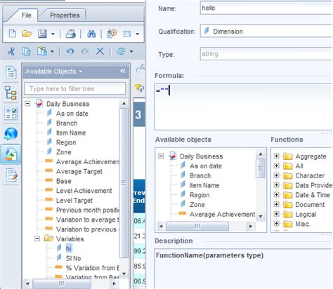adding two fields in the webi report sap community