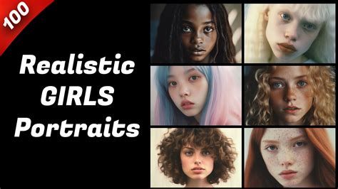 Realistic Girls Portraits In 2d Assets Ue Marketplace