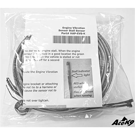 Acek9 Engine Stall Sensor Kit Parr Public Safety Equipment