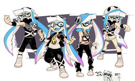 Inkling Player Character Inkling Girl Guzma Team Skull Grunt And