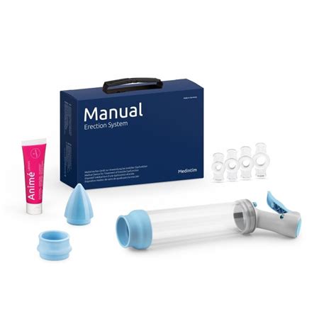 MANUAL System Penispumpe Vakuum Erektionshilfe Set DIASHOP