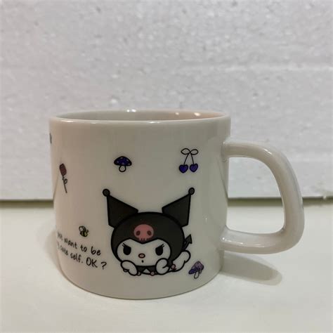 小花的店 庫洛米kuromi酷洛米杯子咖啡杯日本進口三麗鷗陶瓷杯made In Japan 蝦皮購物