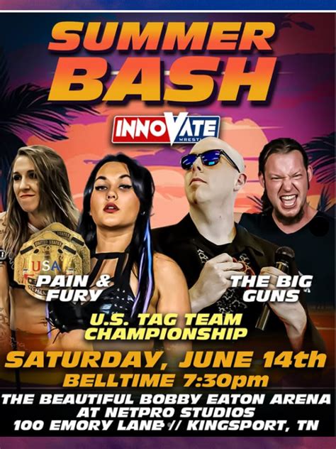 Innovate Wrestling Summer Bash 61425 Title Match Network