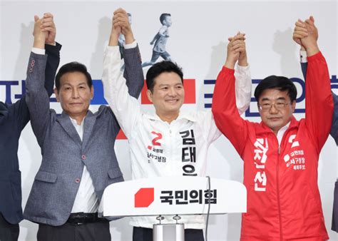 김태우vs진교훈‘尹 文 대리전 된 강서구청장 보선 서울경제