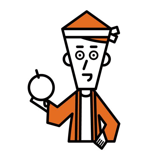 불꽃놀이 예술가의 일러스트남성 무료 일러스트 소재집 Kukukeke