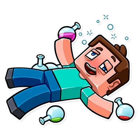 Набор стикеров для Telegram «Майнкрафт» | Telegram stickers, Cute ...