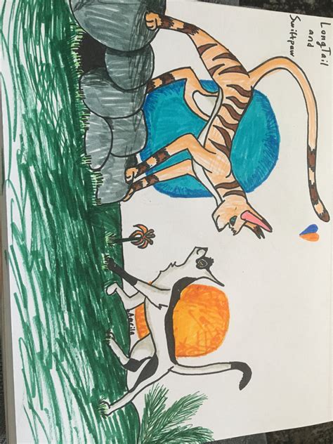 Long Tail And Swiftpaw Warrior Cats