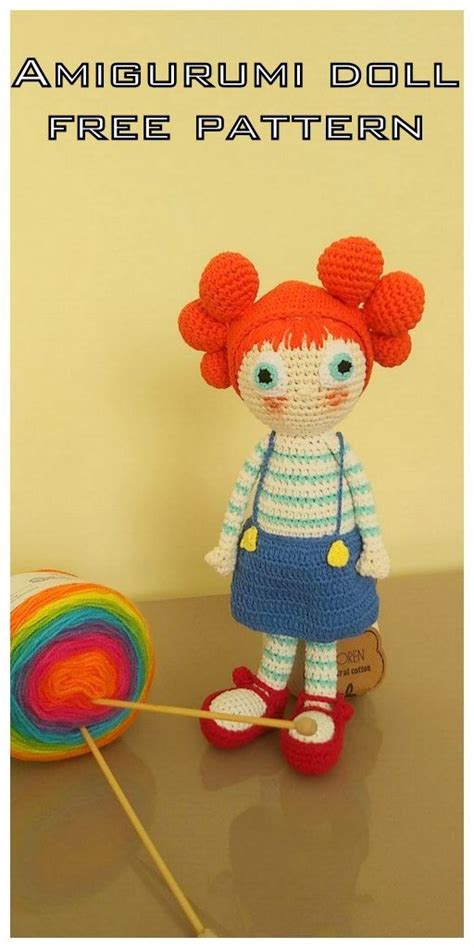 Amigurumi Orange Flower Doll Free Crochet Pattern Amigurumi Crochet