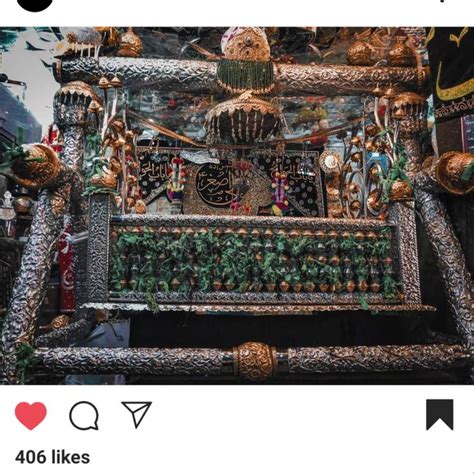 ali asghar imam hussain fruit display muharram
