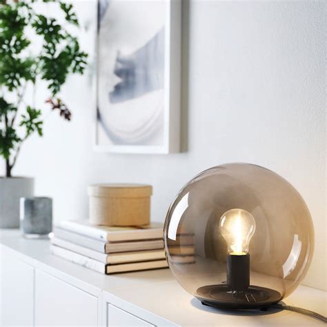 FADO table lamp, grey, 25 cm - IKEA