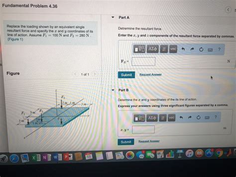Solved Fundamental Problem 436 Part A Replace The Loading