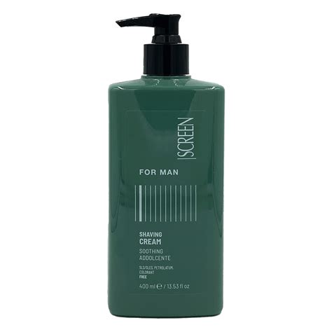 義大利 Screen 斯古林 公司貨 For Man 男士護鬚類 刮鬍霜400ml 清爽保濕 滑順舒適 乳液乳霜 Yahoo奇摩購物中心
