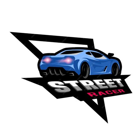 Premium Vector Street Racer Symbol Emblem