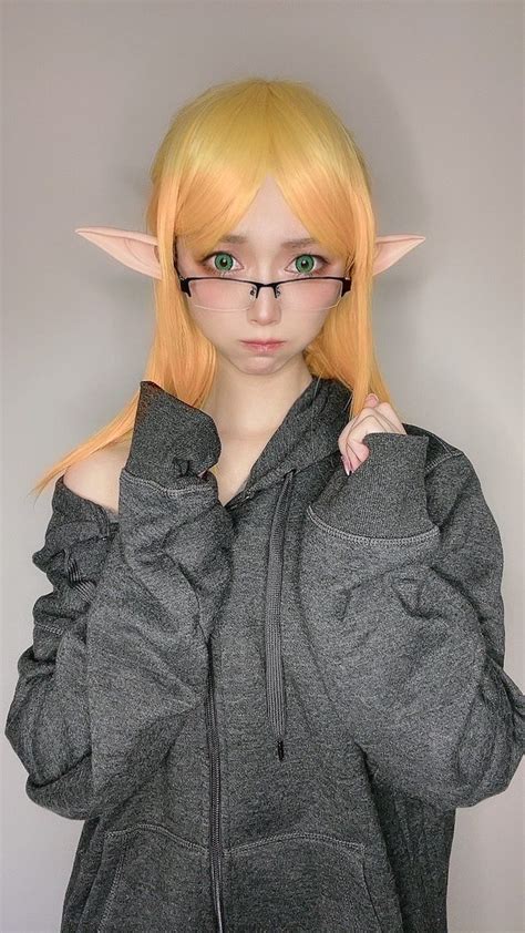 雨晴 ゆずか 27日SMARTQeen撮影会 on Twitter RT yuzuka cos cosplay 異世界おじさん おじさんエルフ変身ver 叔父がいるなら叔母もいる