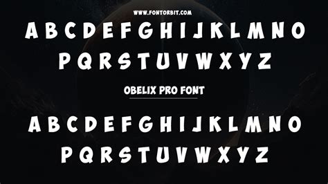 Obelix Pro Font A Must Have For Bold Typography Lovers