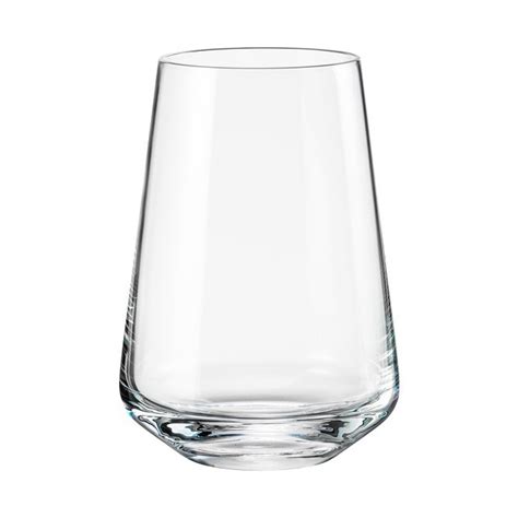 Verres Tout En Couleur En Cristal De Boh Me De La Collection Rainbow