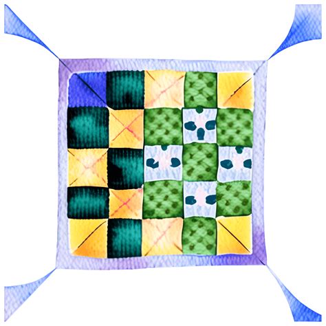 Patchwork Quilt Clip Art · Creative Fabrica