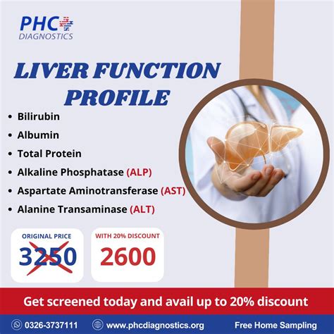 Get Screened For Liver Function Profile Phc Diagnostics Private
