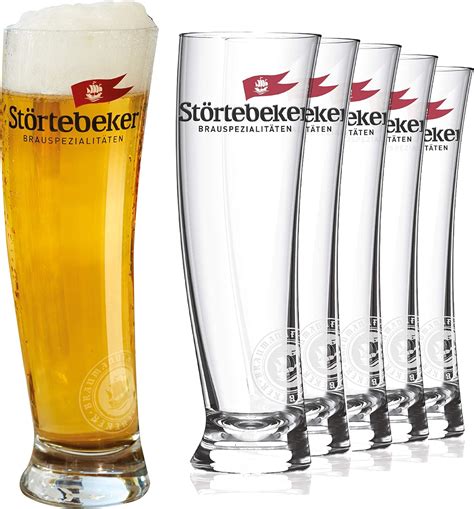 Störtebeker Brand 05 L Wheat Beer Glasses 6 Pack Sydney Sailing