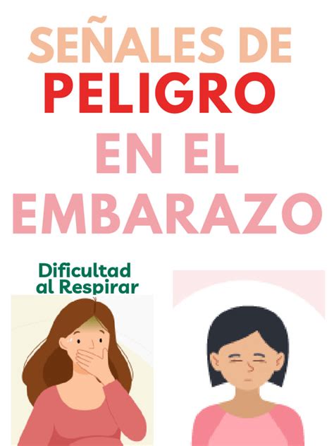 Señales De Peligro Durante El Embarazo 2 Pdf