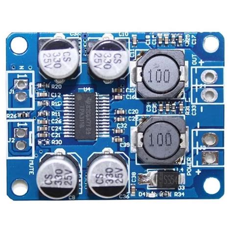 MÓdulo Amplificador De Audio 60w Tpa3118 Pbtl Loja Rs Componentes