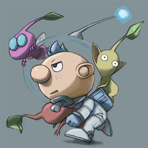 Naru Wish Field Alph Pikmin Red Pikmin Winged Pikmin Yellow Pikmin Nintendo Pikmin