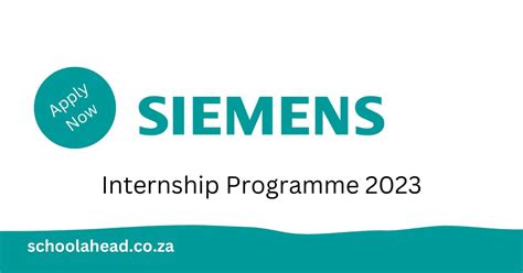 Siemens Admin Internships 2023 Schoolahead