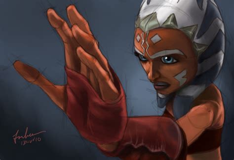 Ahsoka Tano Padawan Learner Star Wars Jedi Fan Art 24196870 Fanpop