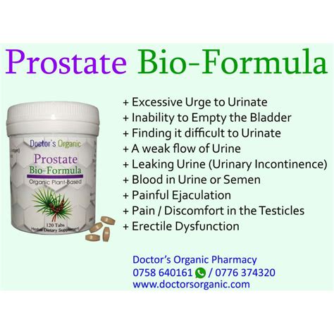 Prostate Bio Formula Doctors Organic Wellness