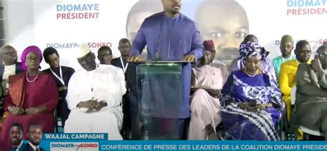 Report élection La coalition Diomaye Président se braque et appelle à