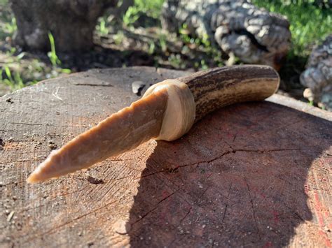 Reproduction Of Pre Historic Dagger With A Flint Blade Artofit