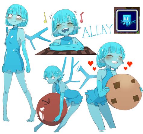Allay Minecraft Drawn By At Danbooru