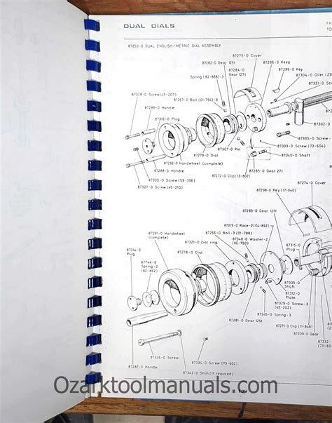 Clausing Colchester 13 8000 Series Operator Owner Instructions Parts Manual Ozark Tool