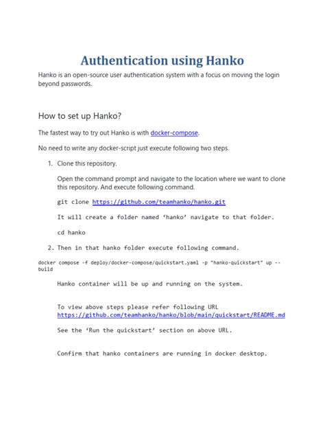 Authentication Using Hanko Pdf Password Cookie