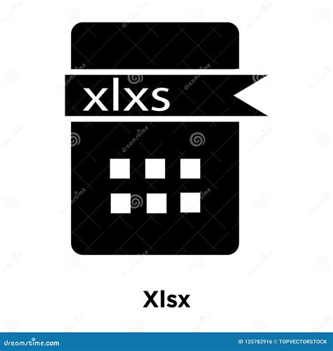 Xlsx Concept Vector Linear Icon Isolated On Transparent Background Xlsx Concept Transparency