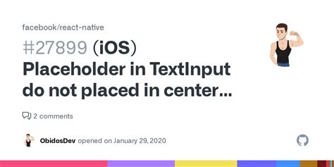 Ios Placeholder In Textinput Do Not Placed In Center With Textalign Center · Issue 27899