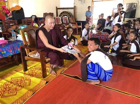 လှိုင်းဘွဲမြို့နယ် ရှမ်းရွာကျေးရွာတွင် ယဉ်ကျေးလိမ္မာဓမ္မစကူးလ်သင်တန်းဆင