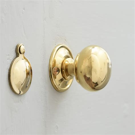 Victorian Door Knobs Small Brass Door Knobs Cottage Door Knobs