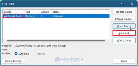 how to edit links in excel 3 methods exceldemy