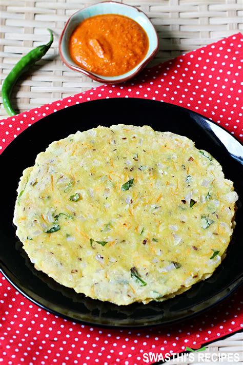 Akki Roti Recipe Rice Flour Roti Swasthis Recipes