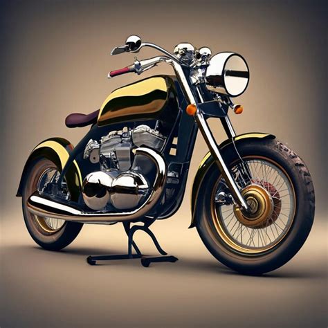Premium Ai Image Classic Bike