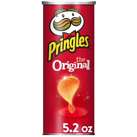 Pringles Potato Crisps Chips Original Oz Walmart Walmart