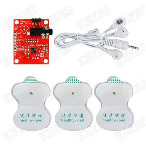 Jual Ecg Module Ad8232 Measurement Pulse Heart Monitoring Sensor Kit Keyes Spareparts Shopee