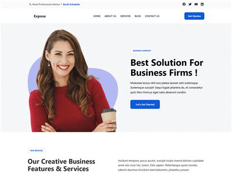 Expose Business Kantipur Themes