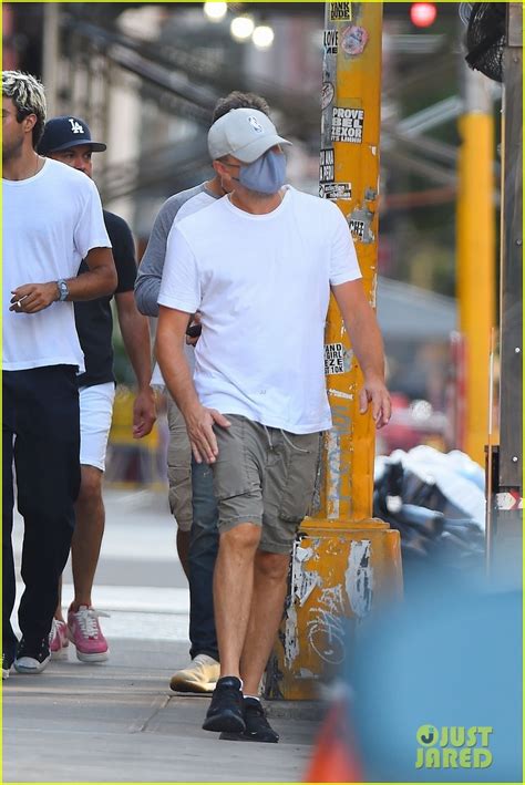 Leonardo DiCaprio Goes To Lunch With Friends In NYC Amid Camila Morrone