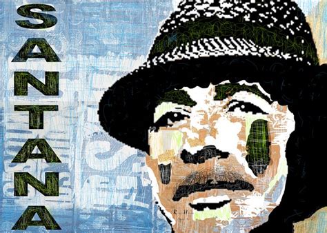 Santana Musician Digital Art Art Musician