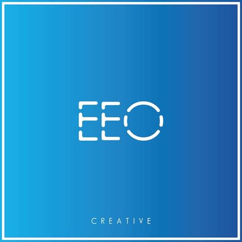 Premium Vector Eeo Premium Vector Latter Logo Design Creative Logo Vector Illustration Minimal