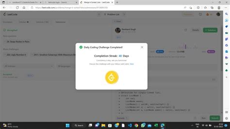 Ravikant Singh On Linkedin 365daysofcode Leetcode2023