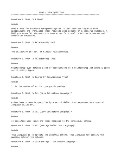 Dbms Quiz Pdf Databases Relational Database